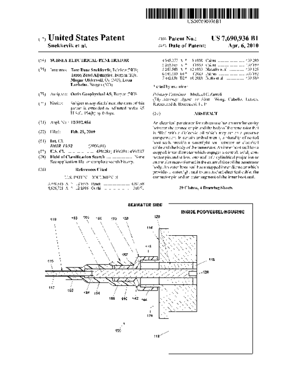 (PDF) Subsea electrical penetrator