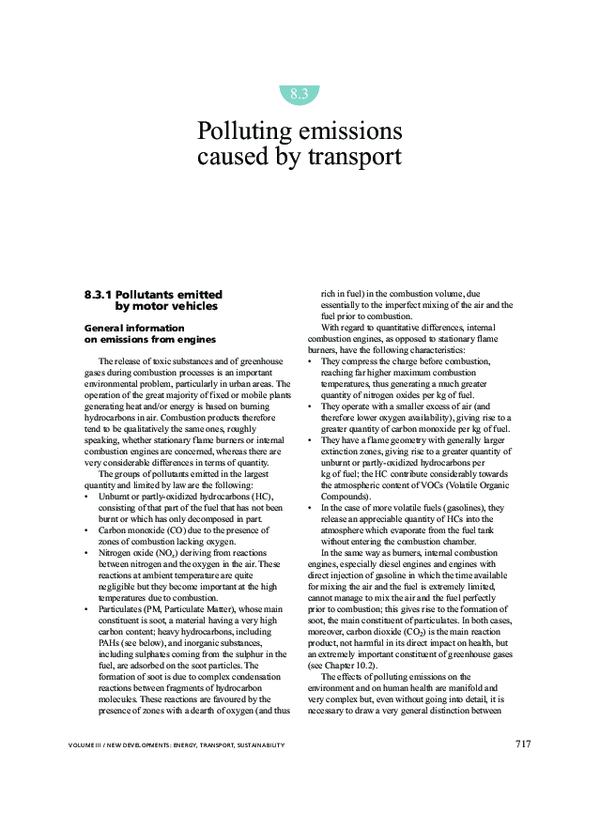 (PDF) Polluting emissions caused by transport | patrizia buttini - Academia.edu