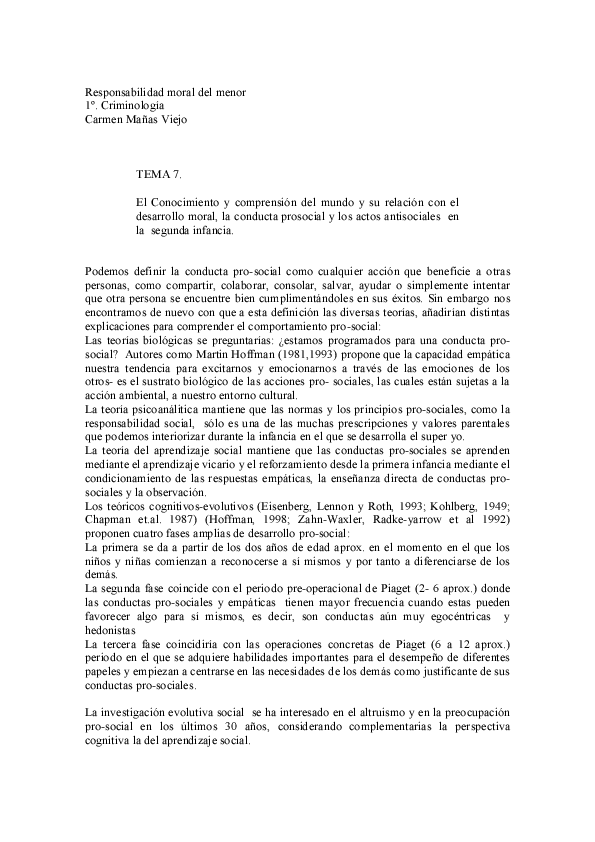(PDF) Conocimiento y comprensión del mundo