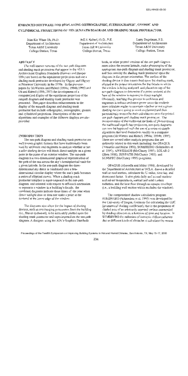 (PDF) Enhanced Software for Displaying Orthographic, Stereographic ...