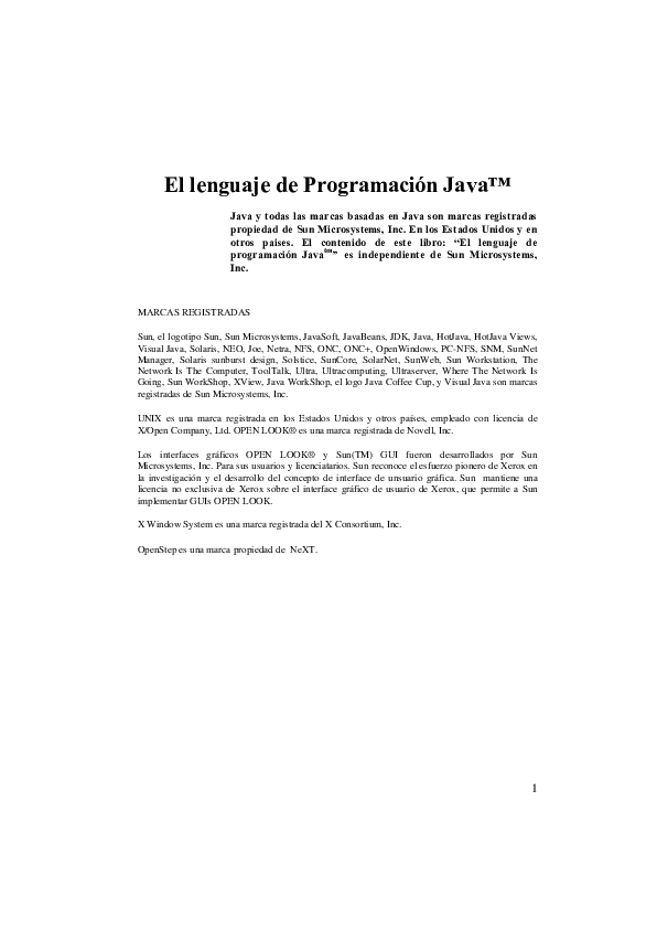 (PDF) LIBRO3 El lenguaje de programacion java