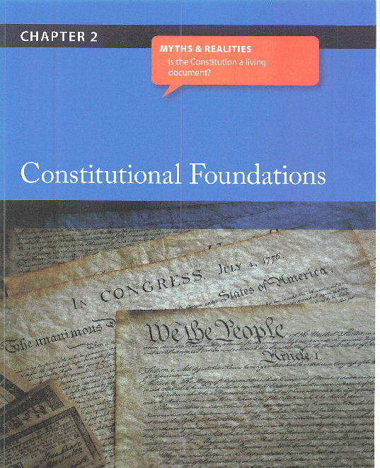 (PDF) Chapter 2: Constitutional Foundations