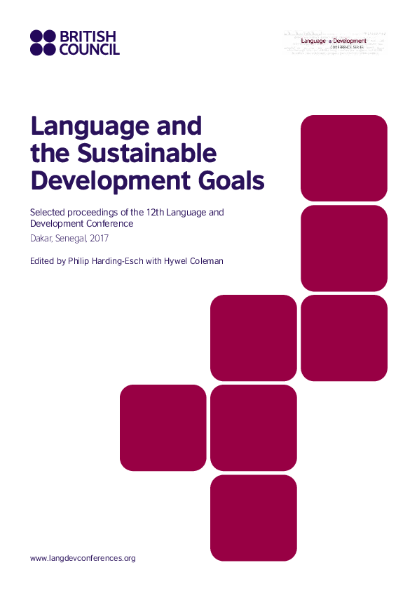 (PDF) Language & Sustainable Development Goals