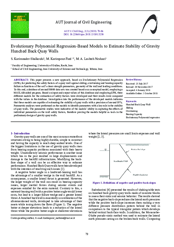 (PDF) Evolutionary Polynomial Regression-Based Models to Estimate ...
