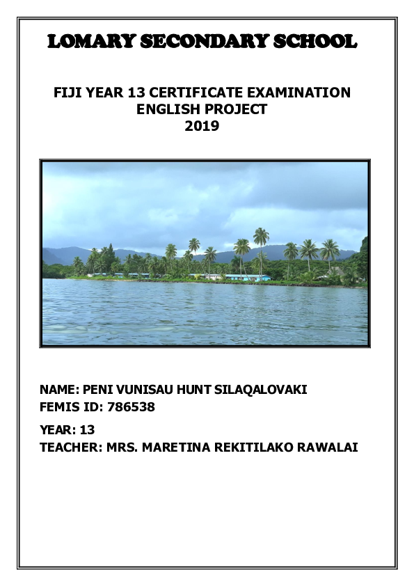 (PDF) ENGLISH PROJECT