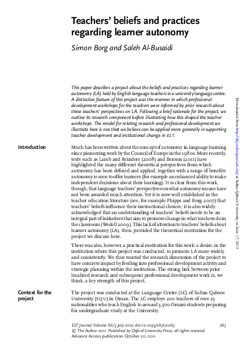 (PDF) ELT Journal paper