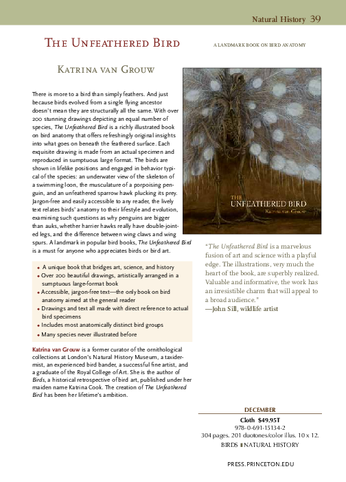 (PDF) The Unfeathered Bird