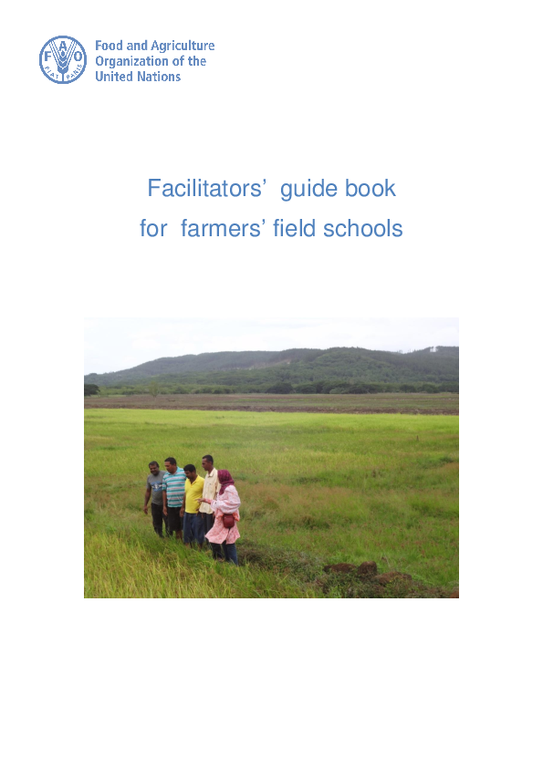 (PDF) Facilitators’ Guide Book for Farmers’ Field Schools