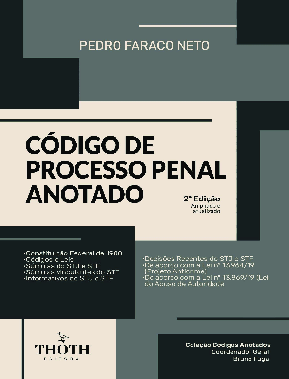 (PDF) CÓDIGO DE PROCESSO PENAL ANOTADO - 2º EDIÇÃO