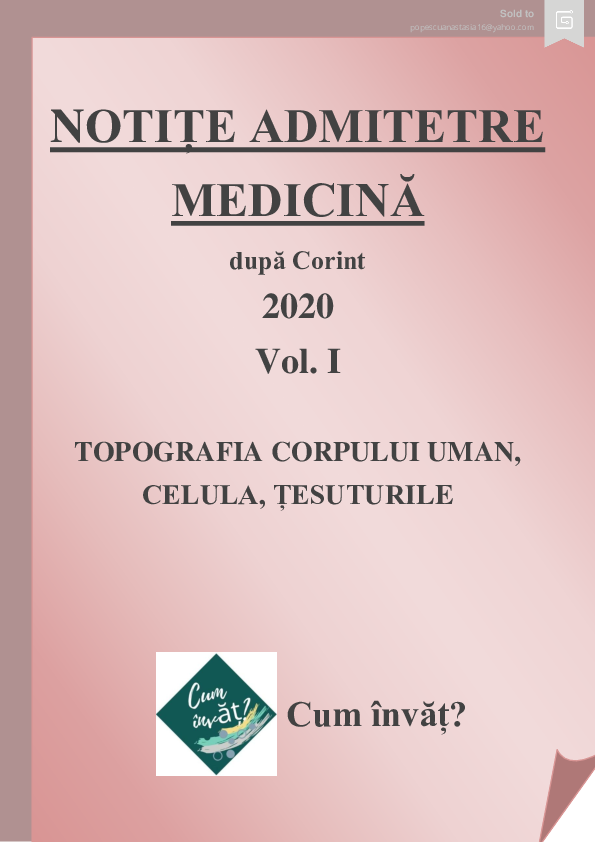 (PDF) Notite admitere medicina