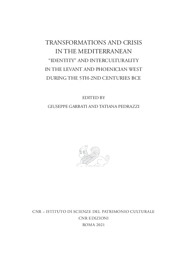 (PDF) Being Phoenician in the Egypt of the Persian Period