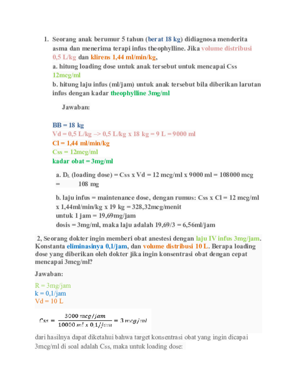 (DOC) Perhitungan biofarmasetika