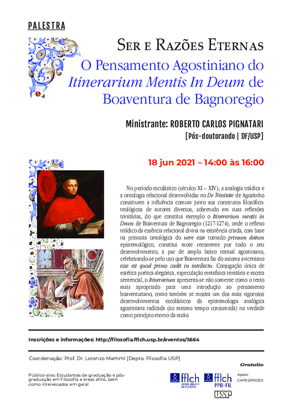 (PDF) Eternal Reasons and Being - The augustinian presence in St. Bonaventure's Itinerarium ...