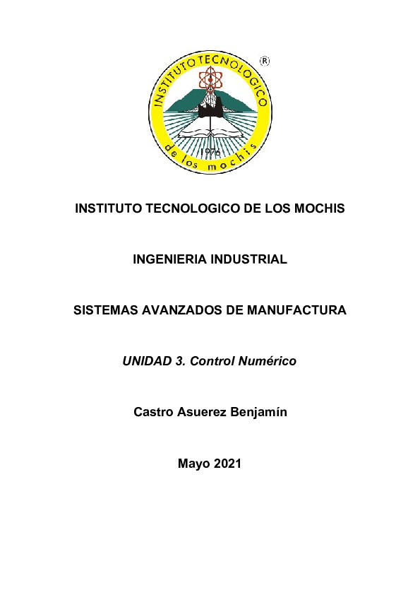 (DOC) INSTITUTO TECNOLOGICO DE LOS MOCHIS INGENIERIA INDUSTRIAL SISTEMAS AVANZADOS DE ...