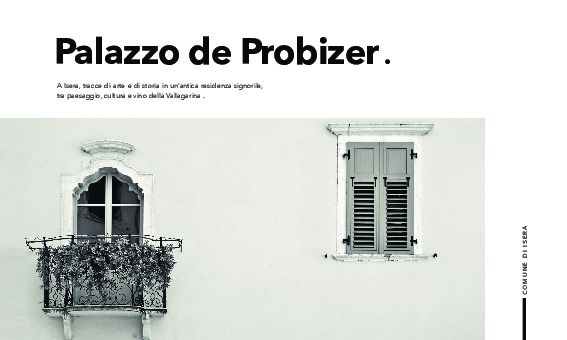 (PDF) Palazzo de Probizer. A Isera, tracce di arte e di storia in un ...