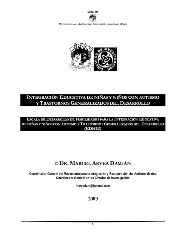 (PDF) Escala de Desarrollo de Habilidades para la Inclusión Educativa