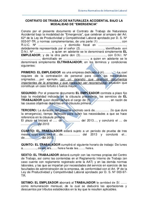 (PDF) Sistema Normativo de Información Laboral