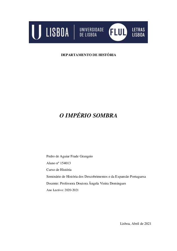 (PDF) O Império Sombra