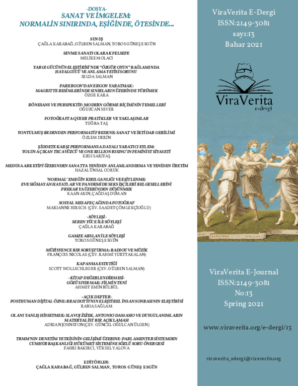 (PDF) Sunuş: "Sanat ve İmgelem: Normalin Sınırında, Eşiğinde, Ötesinde..."