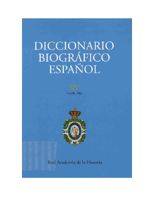 (PDF) Biografía de Pedro Cubillo Zarzuelo