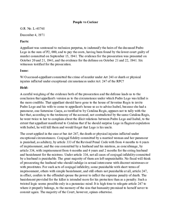 (PDF) CASE DIGEST : CRIMINAL LAW II