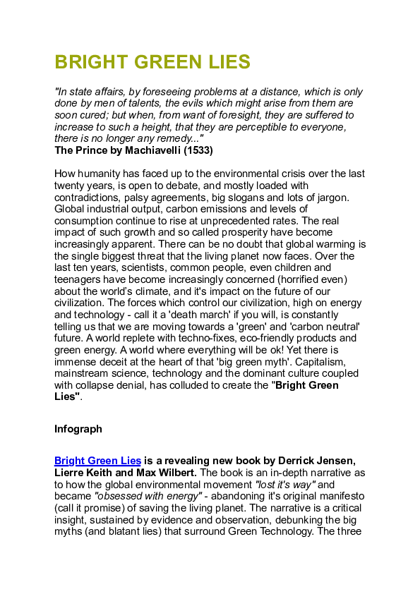 (PDF) Bright Green Lies(2021)