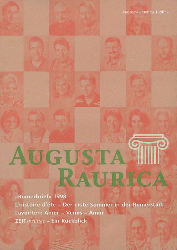 (PDF) "Roman newsletter" 1998 / The first summer of the new head of ...