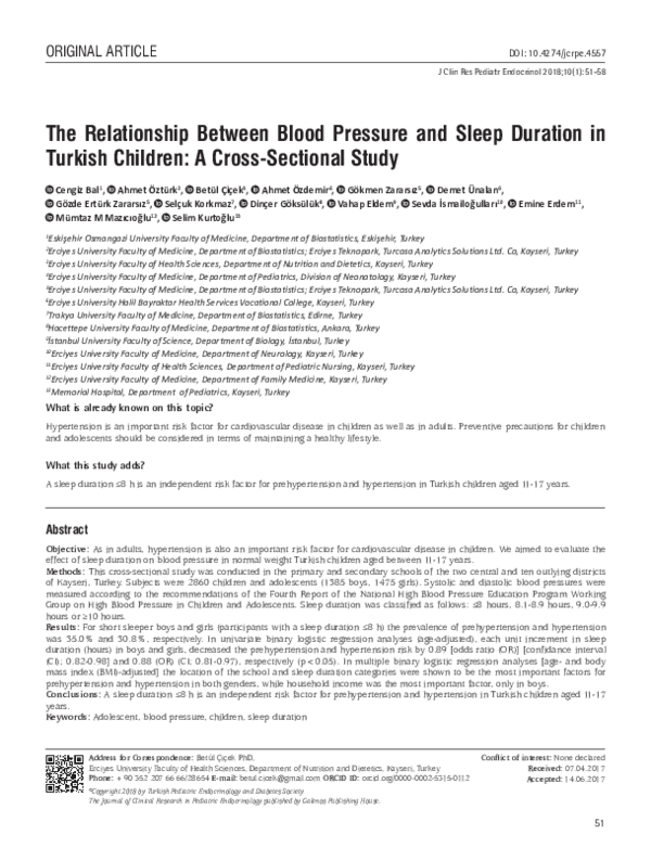 PDF The Relationship Between Blood Pressure And Sleep Duration In pdf-the-relationship-between-blood-pressure-and-sleep-duration-in