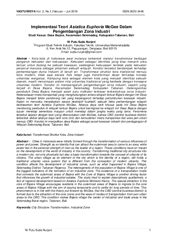 (PDF) Implementasi Teori Asiatica Euphoria McGee Dalam Pengembangan ...
