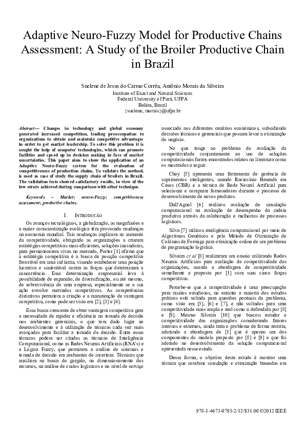 (PDF) Adaptive neuro-fuzzy model for productive chains assessment: A ...