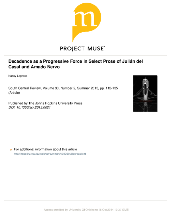 (PDF) Decadence as a Progressive Force SCR