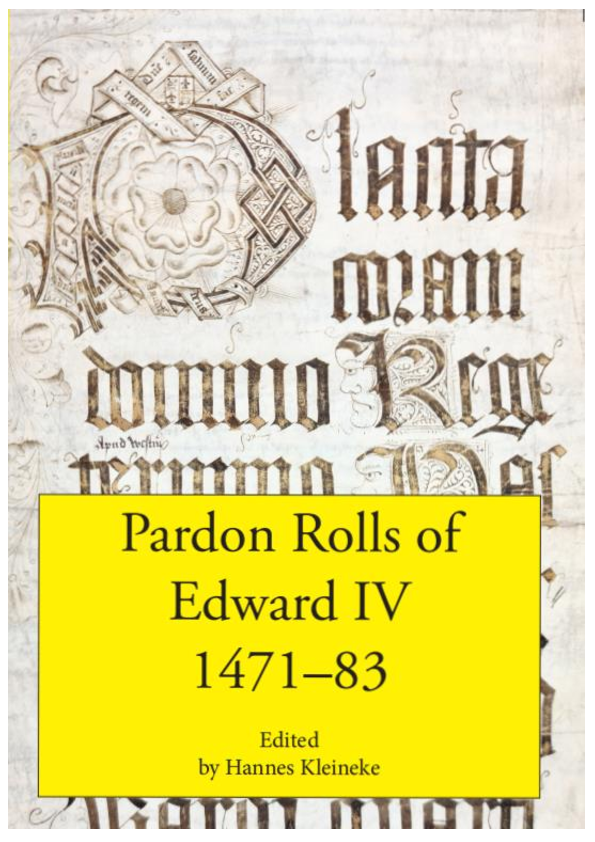 (PDF) Pardon Rolls of Edward IV, 1471-83