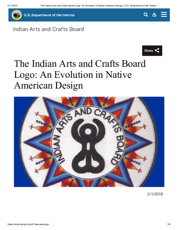 (PDF) (2016) The Indian Arts and Crafts Board Logo: An Evolution in ...