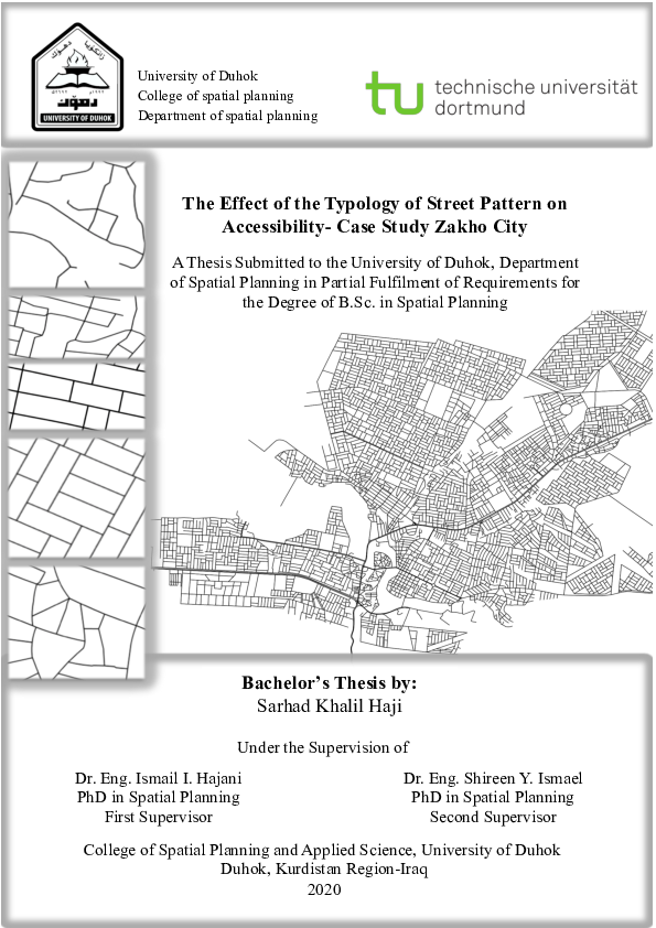 (PDF) The Effect of the Typology of Street Pattern on Accessibility ...