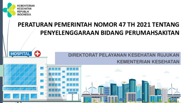 (PDF) PERATURAN PEMERINTAH NOMOR 47 TH 2021 TENTANG PENYELENGGARAAN ...
