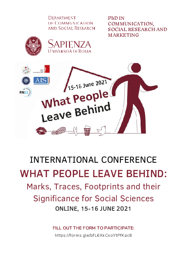 (PDF) WHAT PEOPLE LEAVE BEHIND: Marks, Traces, Footprints and their ...