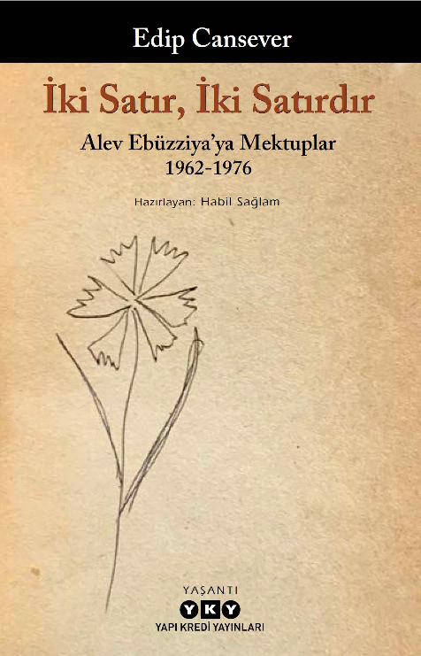 (PDF) İki Satır, İki Satırdır -Edip Cansever’den Alev Ebüzziya'ya Mektuplar (1962-1976)