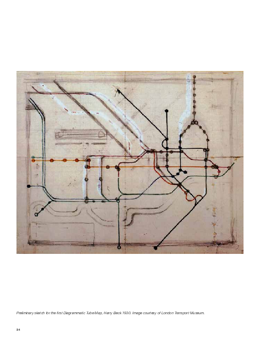 (PDF) London Underground Diagram (1931) by Harry Beck