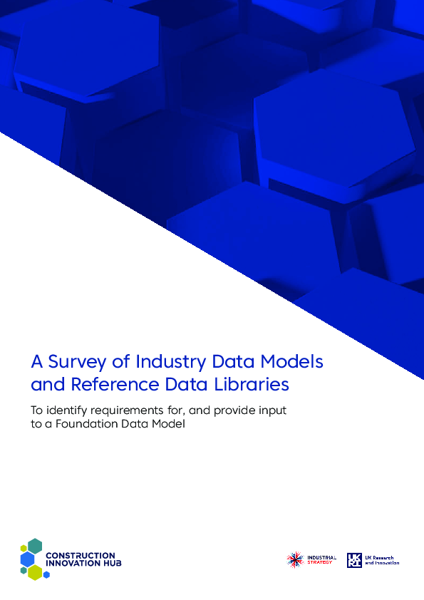 (PDF) A Survey of Industry Data Models and Reference Data Libraries: To ...
