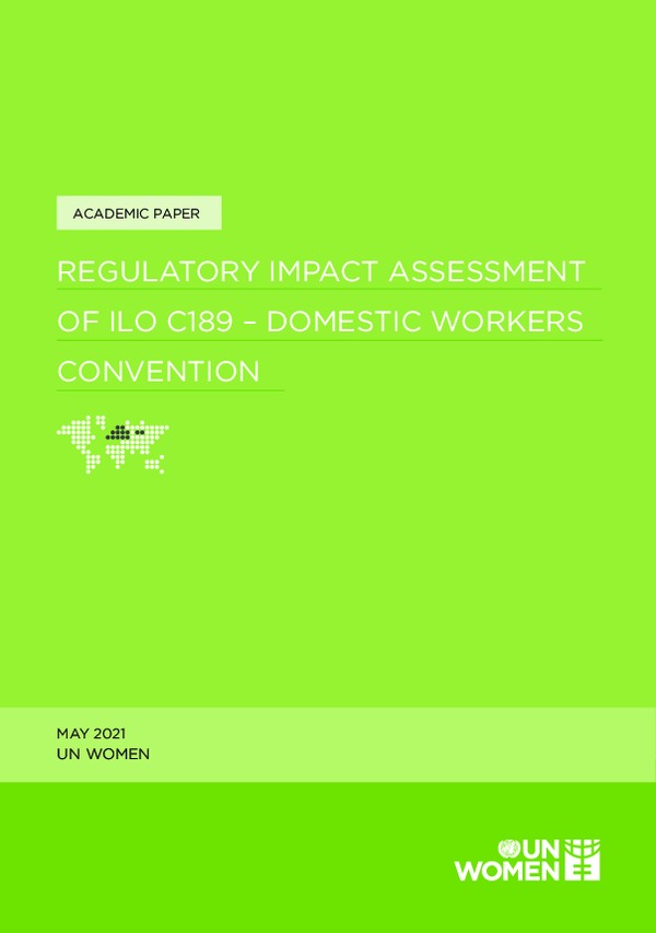 (PDF) GEORGIA: REGULATORY IMPACT ASSESSMENT OF ILO C189 – DOMESTIC ...