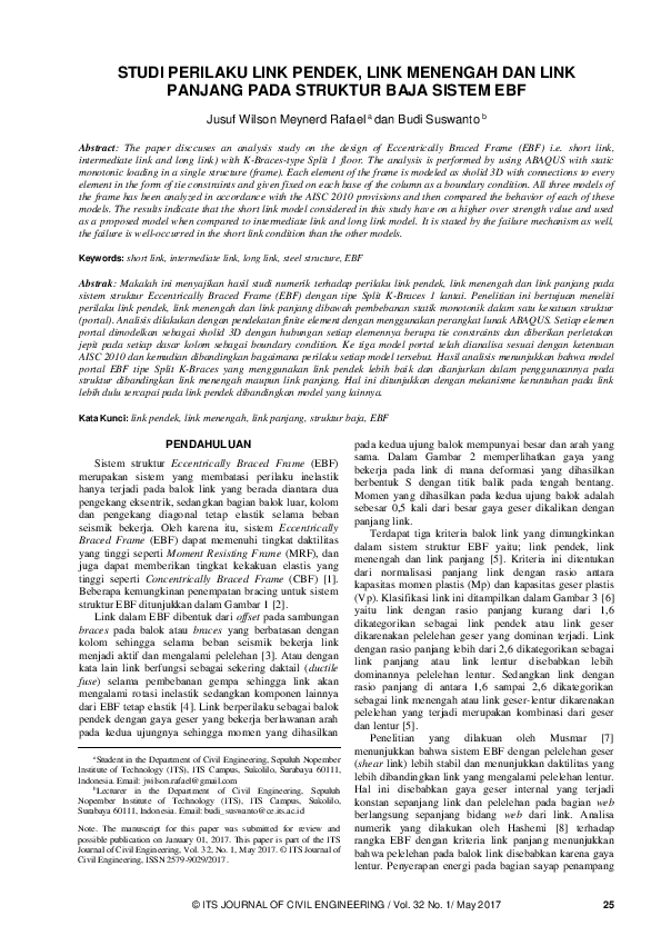 (PDF) Studi Perilaku Link Pendek, Link Menengah Dan Link Panjang Pada ...