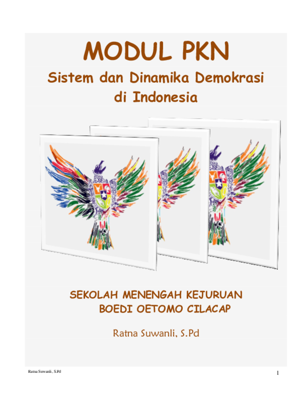 (PDF) Modul PKN Sistem dan Dinamika Demokrasi di Indonesia