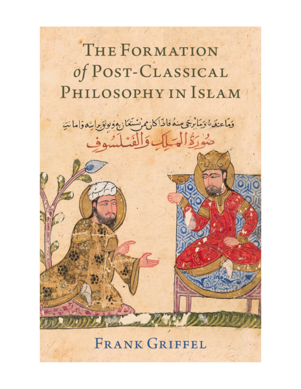 (PDF) The Formation of Post-Classical Philosophy in Islam
