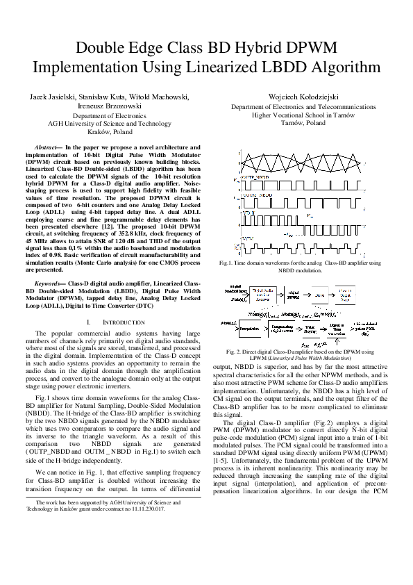 Pdf Double Edge Class Bd Hybrid Dpwm Implementation Using Linearized Lbdd Algorithm 1141