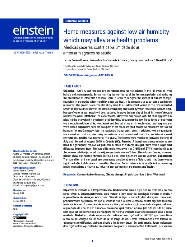 (PDF) Home measures against low air humidity which may alleviate health ...