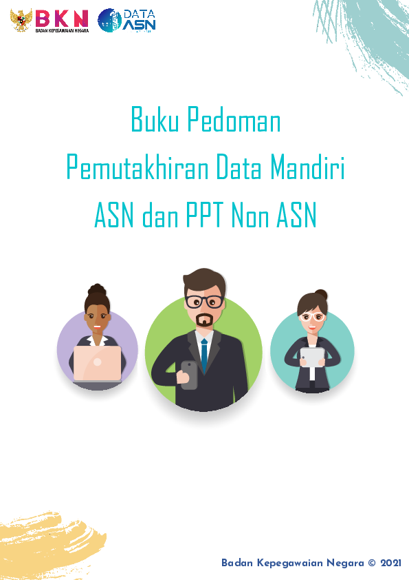 (PDF) BUKU PEDOMAN PEMUTAKHIRAN DATA MANDIRI ASN DAN PPT Non ASN