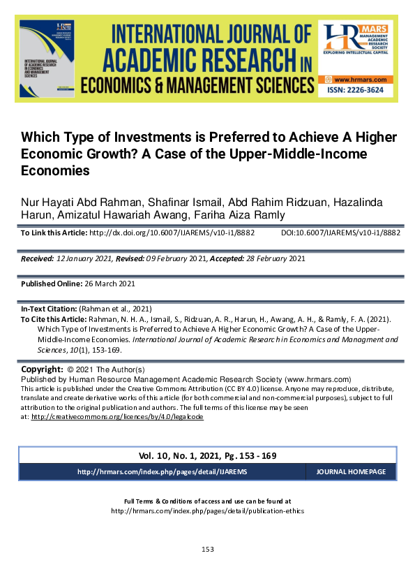 (PDF) Which Type of Investments is Preferred to Achieve A Higher ...