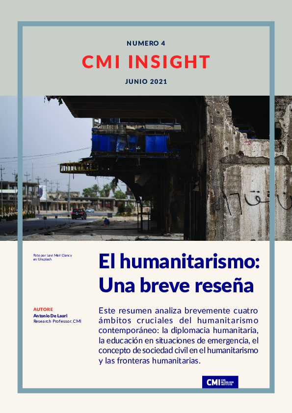 (PDF) El humanitarismo: Una breve reseña