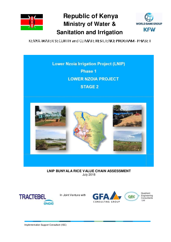 (PDF) LNIP BUNYALA RICE VALUE CHAIN ASSESSMENT