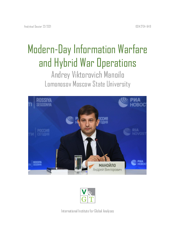 (PDF) Modern-Day Information Warfare and Hybrid War Operations